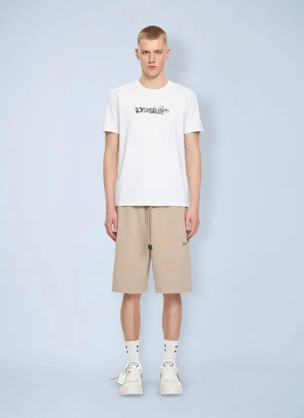 Off-White Heraldic Arrow Skate Sweatshort