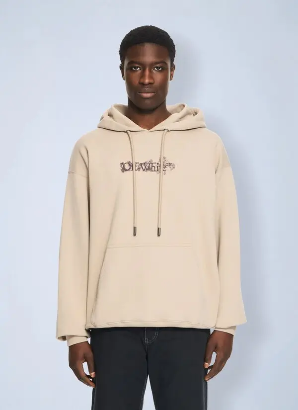 Off-White Heraldic Arrow Skate Hoodie - Red