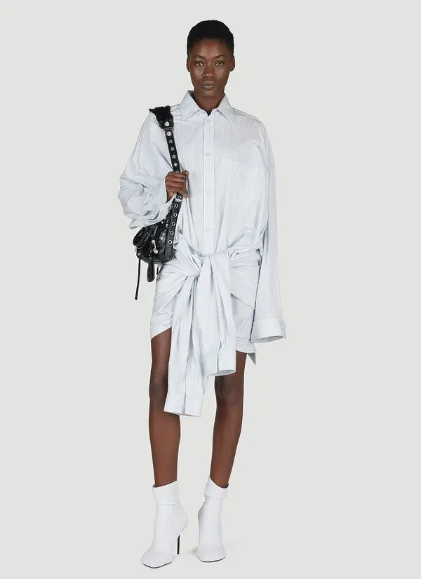 Balenciaga Double Pin-stripe Shirt