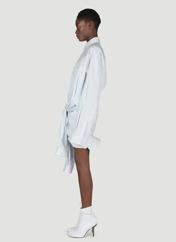 Balenciaga Double Pin-stripe Shirt