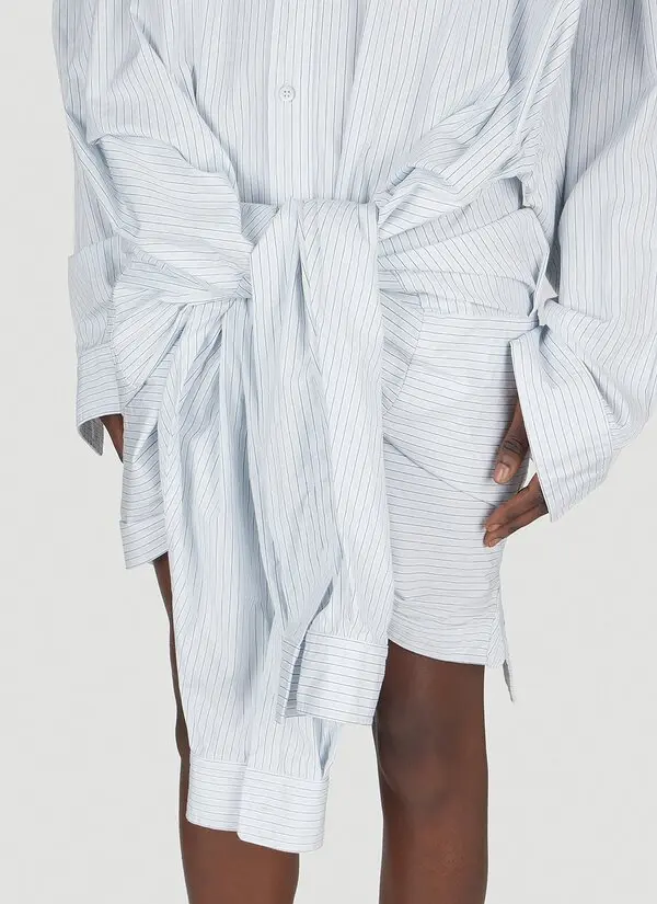 Balenciaga Double Pin-stripe Shirt