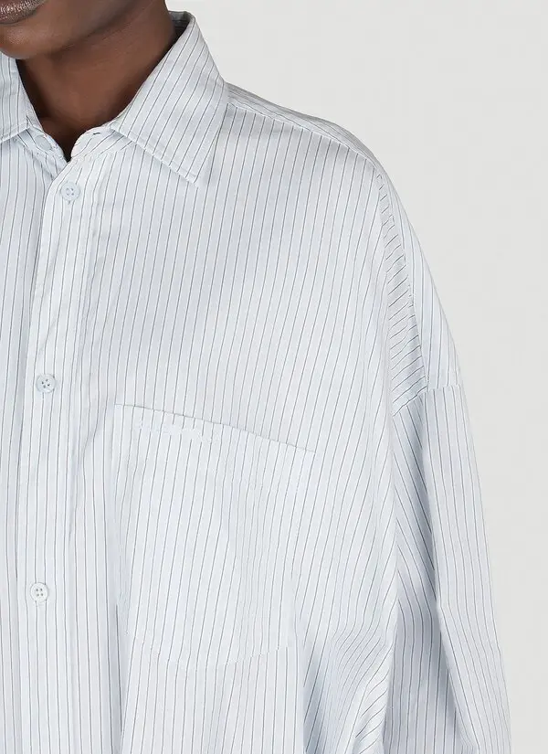 Balenciaga Double Pin-stripe Shirt