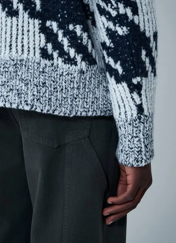 Dries Van Noten Check Wool-blend Sweater