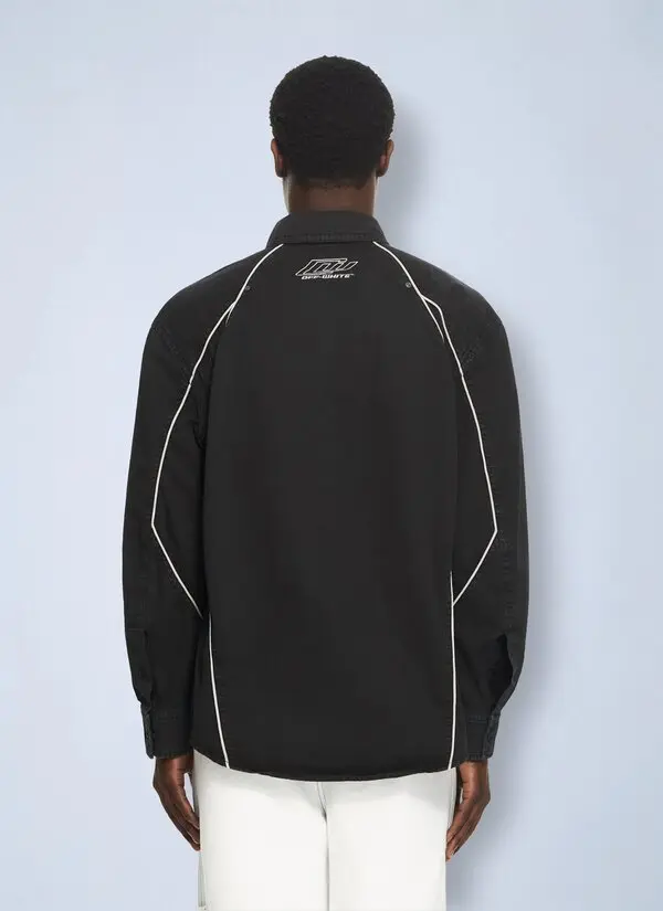 Off-White Garment-dyed Sporty Shirt