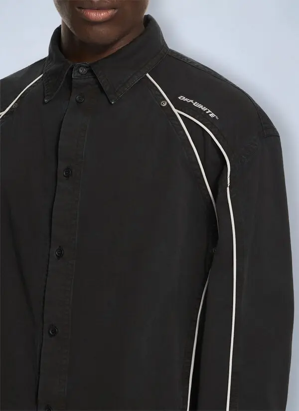 Off-White Garment-dyed Sporty Shirt