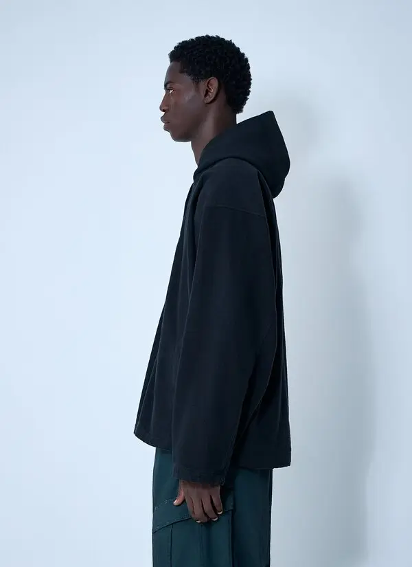 Balenciaga Logo Motif Zip-up Jacket
