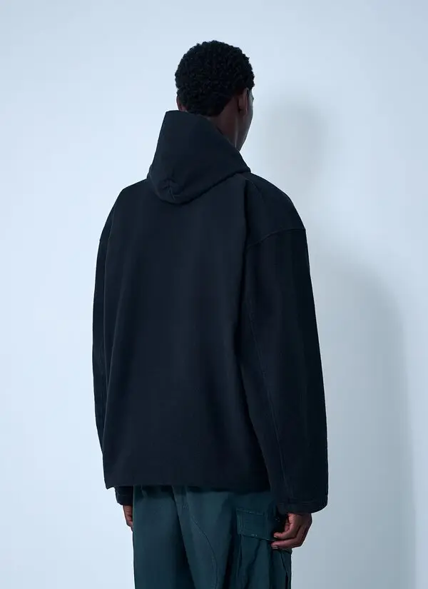 Balenciaga Logo Motif Zip-up Jacket