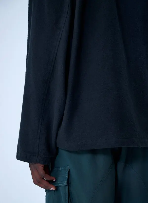 Balenciaga Logo Motif Zip-up Jacket
