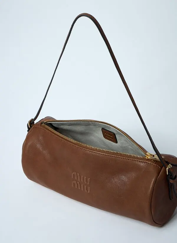 Miu Miu Leather Aviator Handbag
