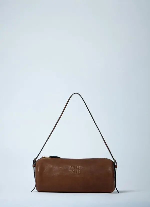 Miu Miu Leather Aviator Handbag