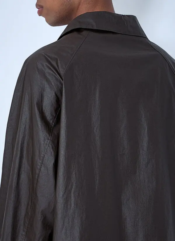 LEMAIRE Hooded Waxed Jacket