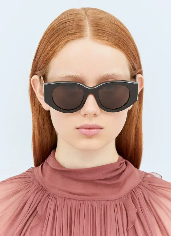 Chloé Round Frame Sunglasses - Black