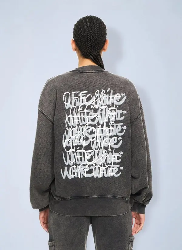 Off-White Off Marker Over Crew Sweatshirt
