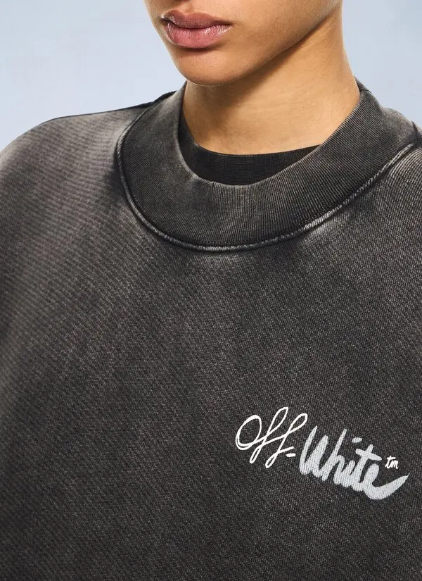 Off-White Off Marker Over Crew Sweatshirt