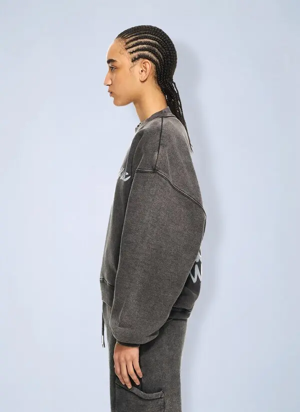 Off-White Off Marker Over Crew Sweatshirt - Black