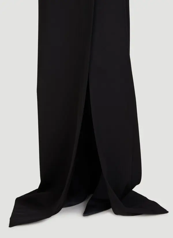 Balenciaga Split Tailored Skirt