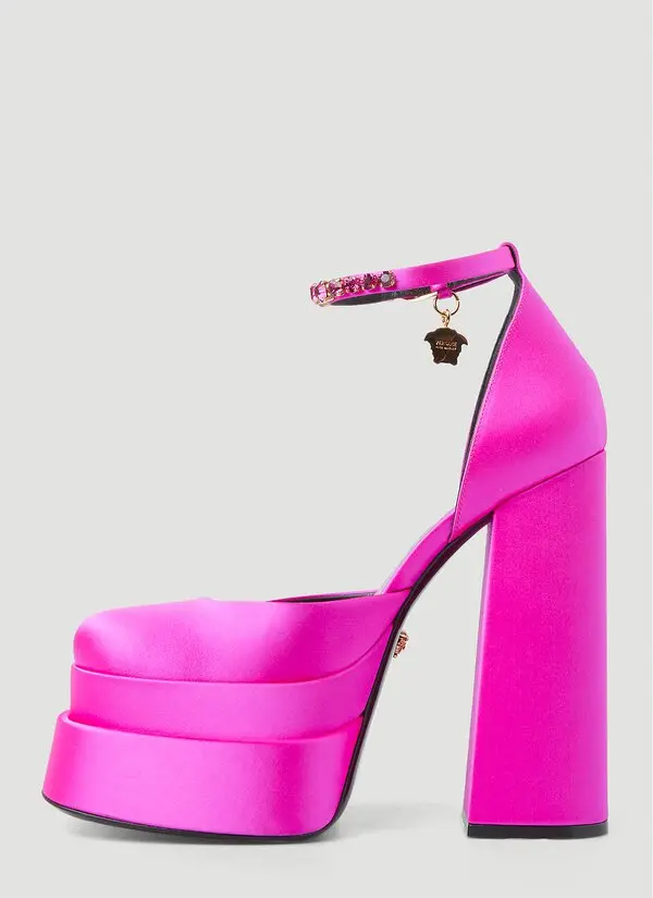 Versace Medusa Aevitas Platform Heels