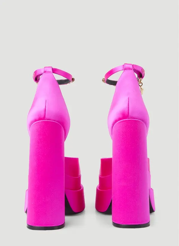 Versace Medusa Aevitas Platform Heels