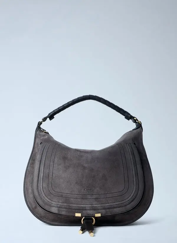 Chloé Marcie Shoulder Bag - Brown