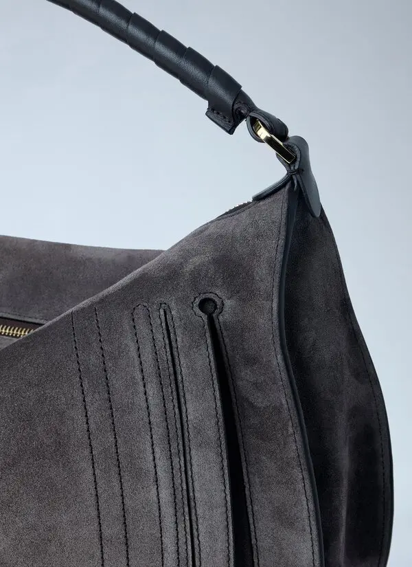 Chloé Marcie Shoulder Bag - Brown