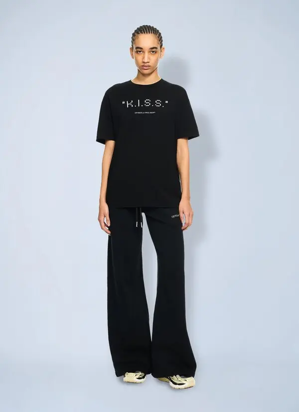 Off-White Kiss Quote T-shirt
