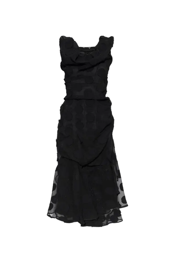 VIVIENNE WESTWOOD Ginnie Frill’ Dress - Black