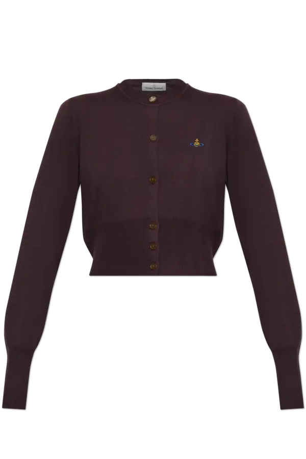 VIVIENNE WESTWOOD Wool Cardigan ‘bea - Pink