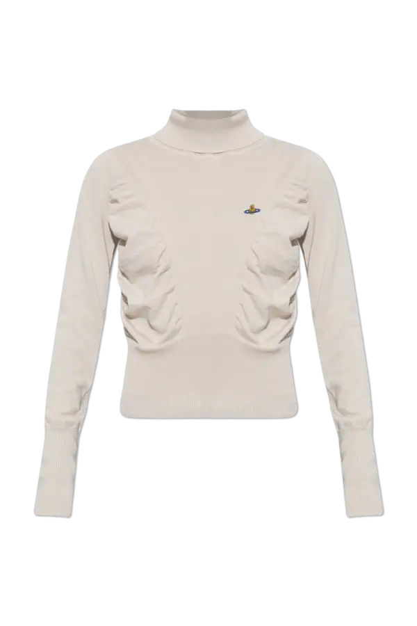 VIVIENNE WESTWOOD Pamela Wool Turtleneck - Cream