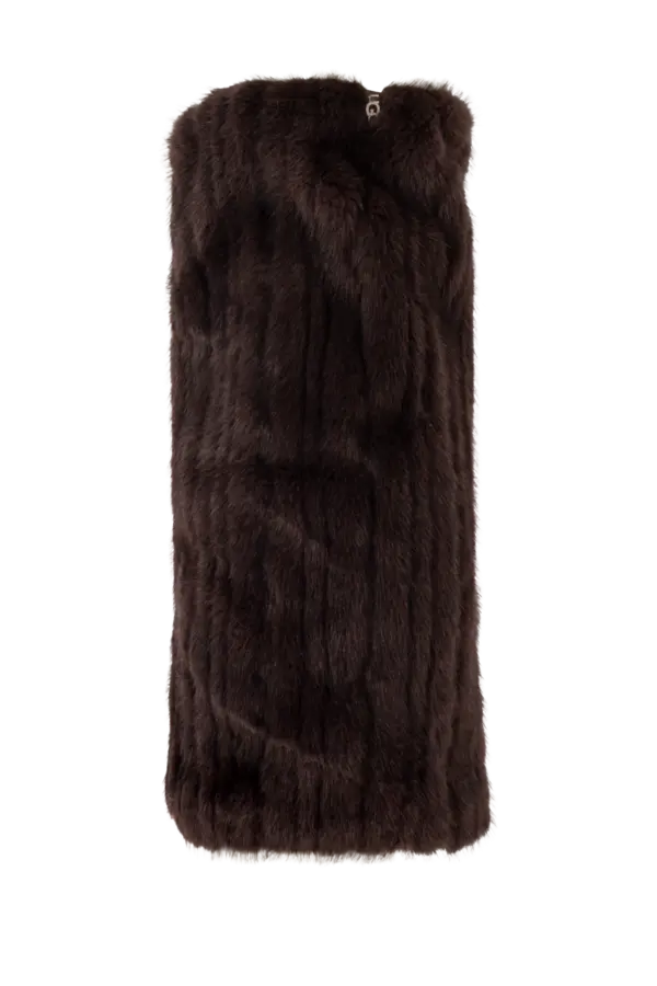UGG Ismay Faux Fur’ Leg Warmers - Brown