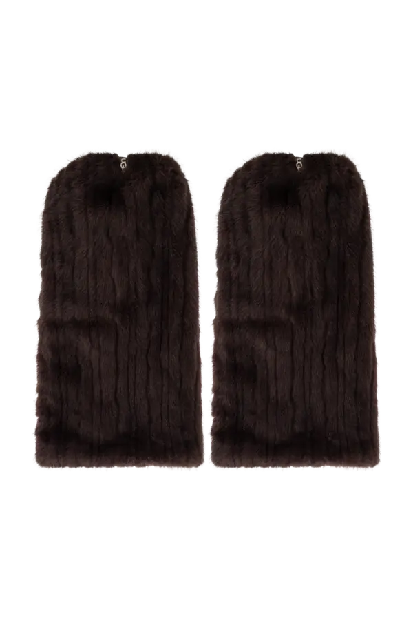 UGG Ismay Faux Fur’ Leg Warmers