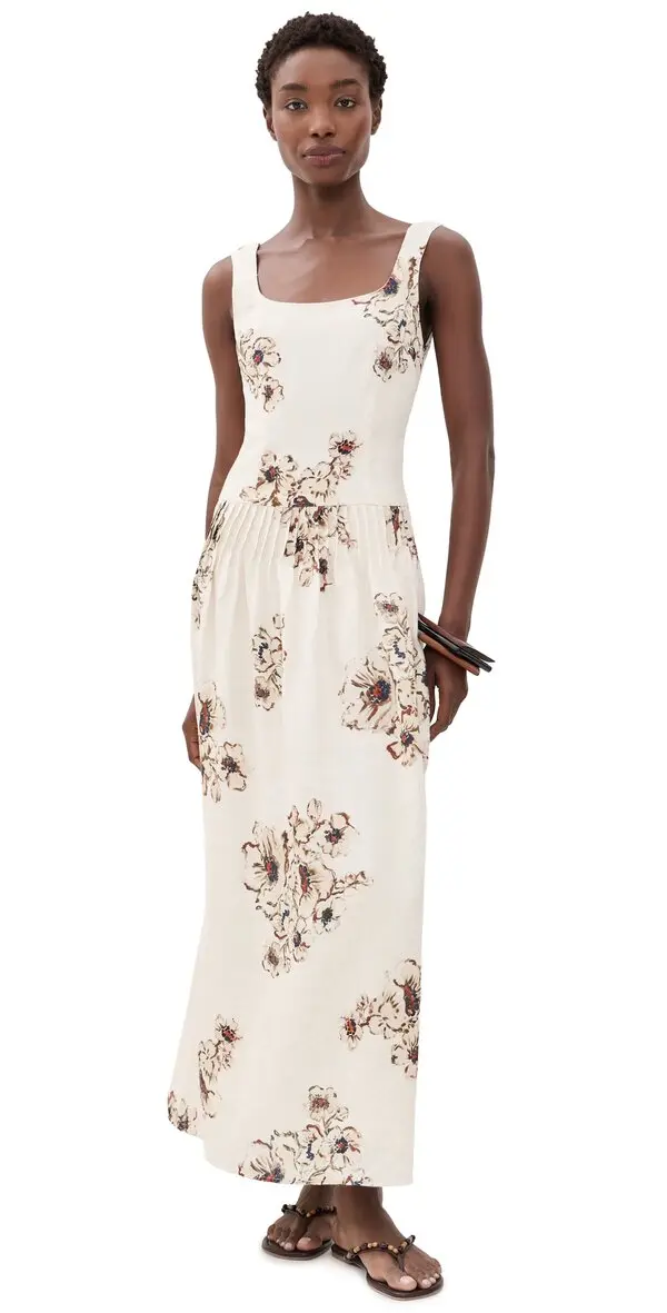 SIR. Freja Linen Dress - Rosetta