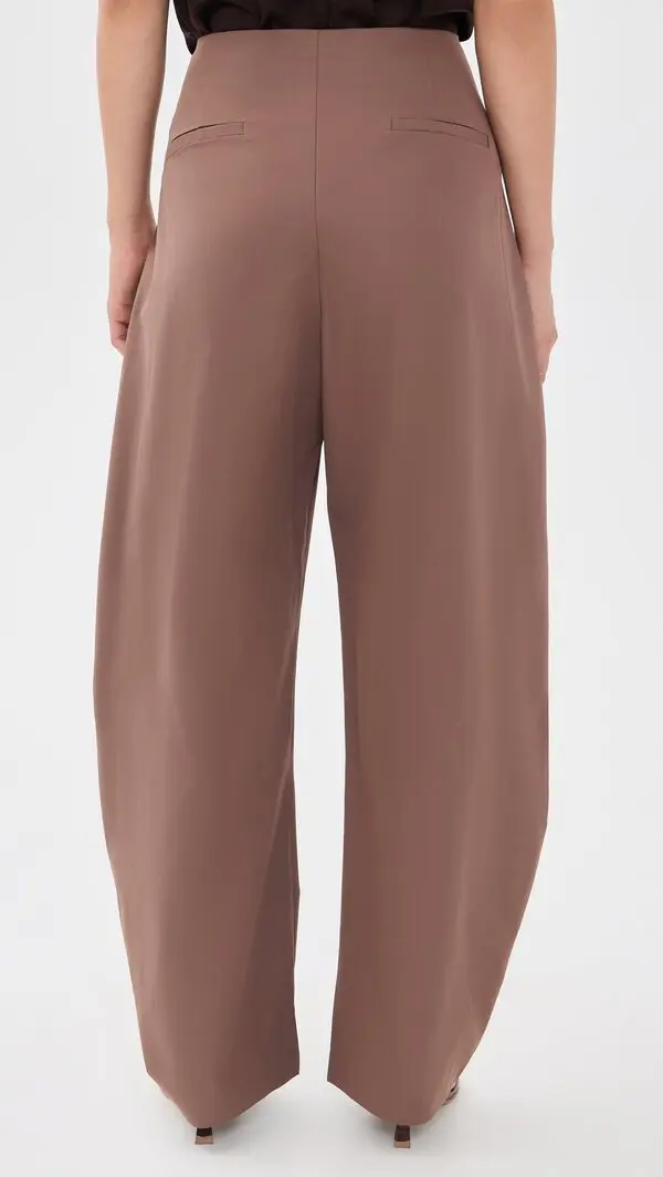 Source Unknown Edolo Barrel Leg Trousers