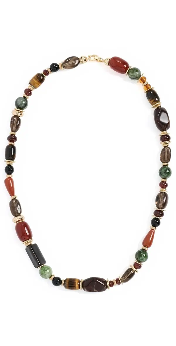 Shashi Jamila Necklace - Brown