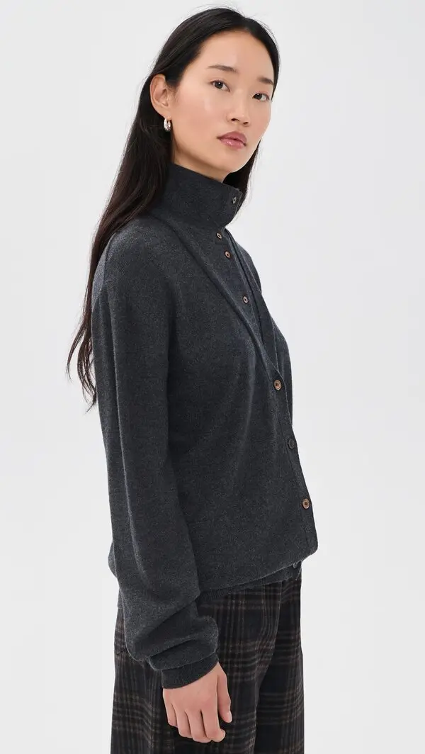 Source Unknown Fabbie Merino Wool Layered Cardigan