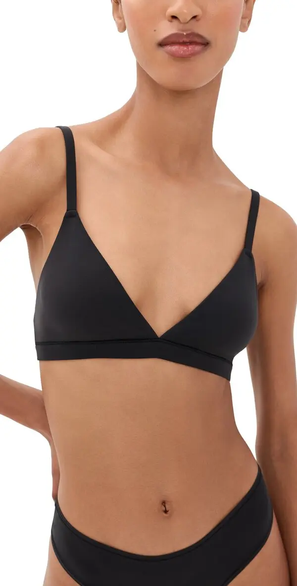 SKIMS Triangle Bralette - Onyx