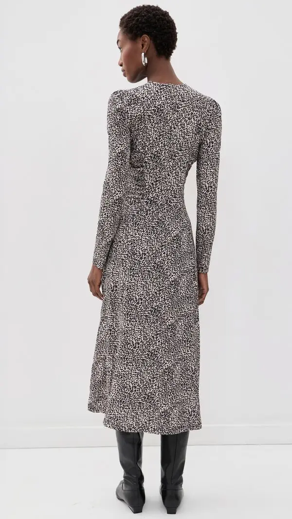 Sea Charlize Cheetah Print Dress