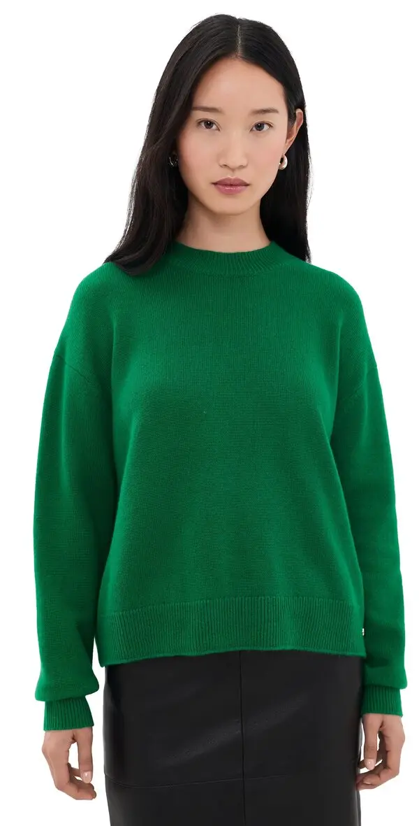 ANINE BING Lee Crew Cashmere Sweater