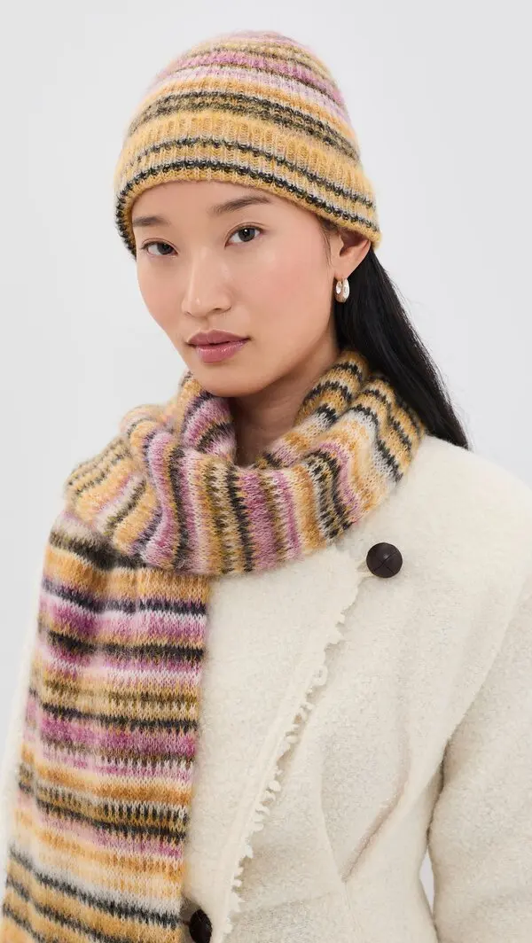 Isabel Marant Étoile Morenne Beanie - Mustard