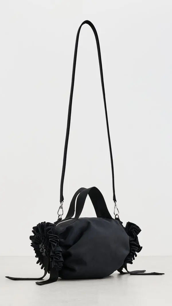 Simone Rocha Turbo Embellished Mini Double Ribbon Rosette Bag