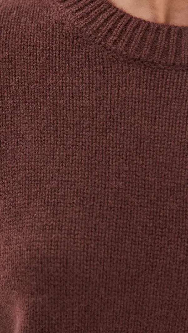 Sablyn Noa Shrunken Cashmere Crew Sweater