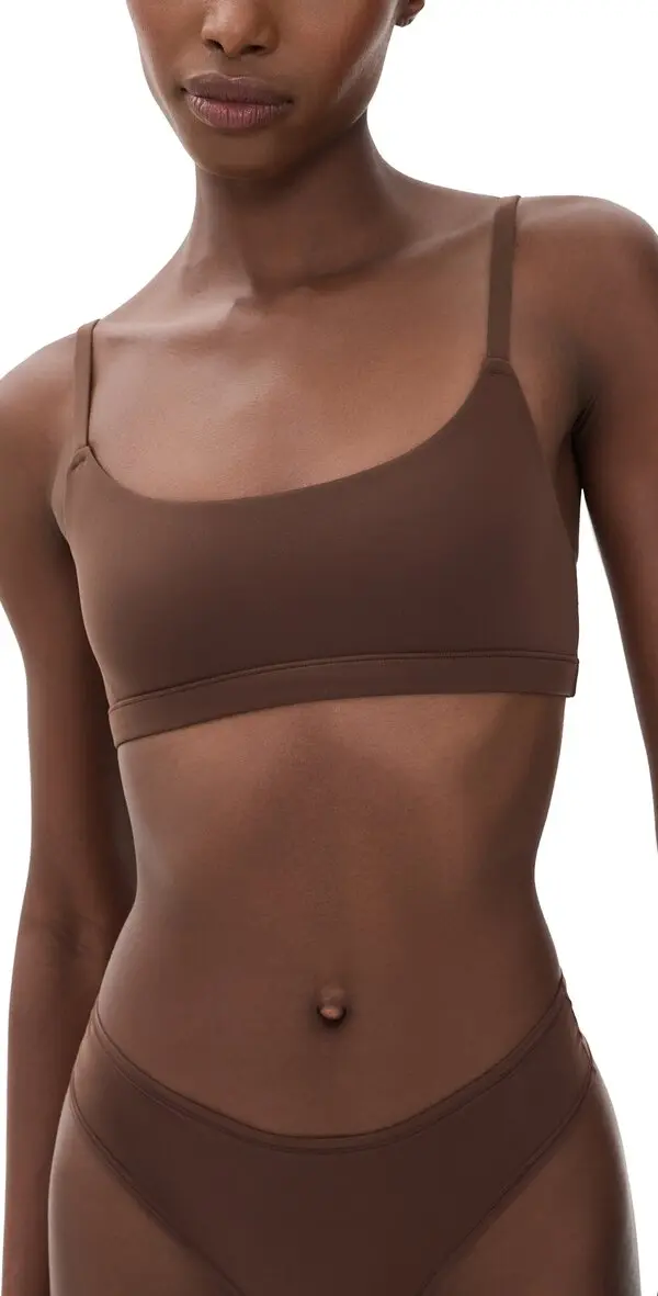 SKIMS Scoop Bralette - Cocoa