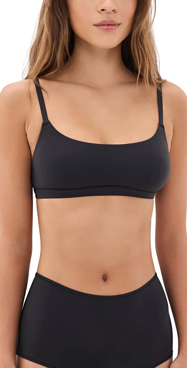 SKIMS Scoop Bralette - Onyx