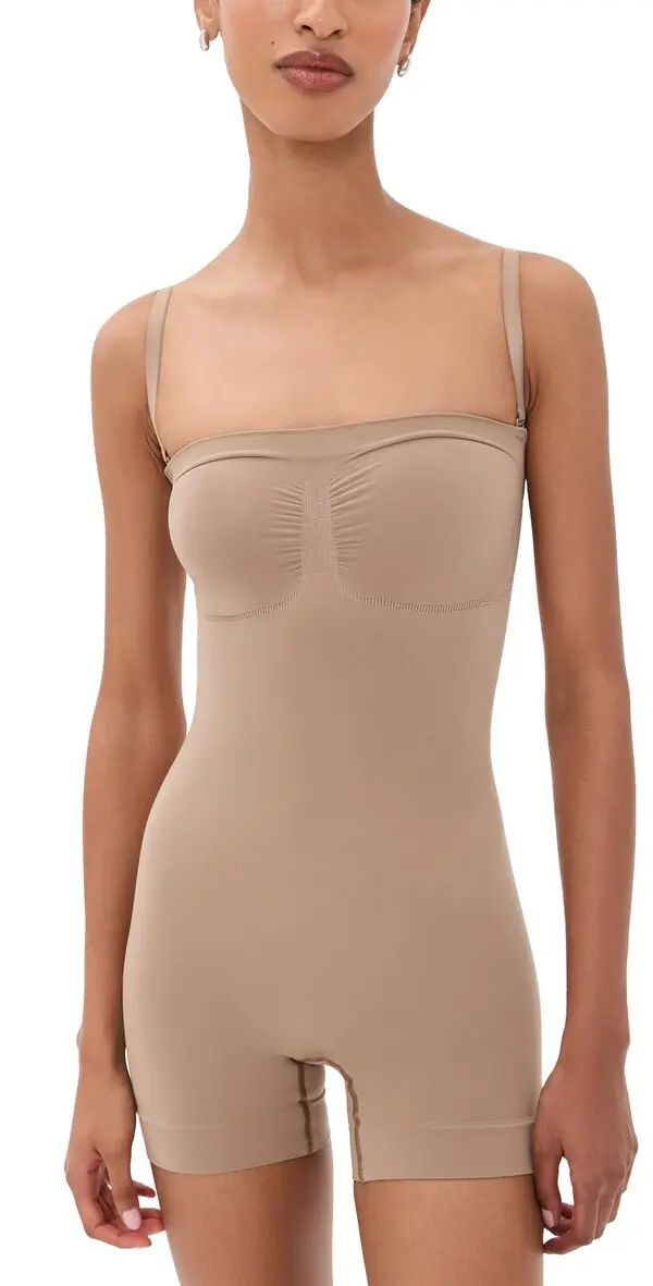 SKIMS Strapless Shortie Bodysuit - Sienna