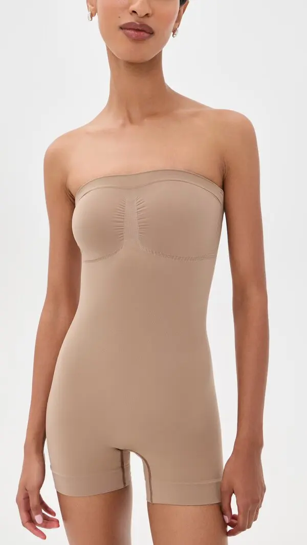 SKIMS Strapless Shortie Bodysuit