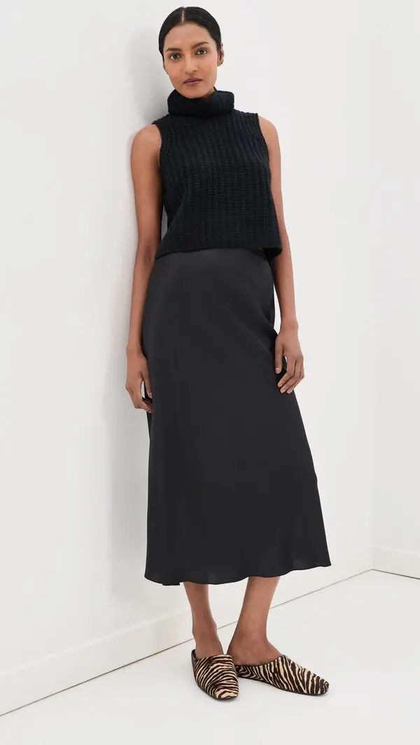 Sablyn Saige Cropped Turtleneck Cashmere Pullover