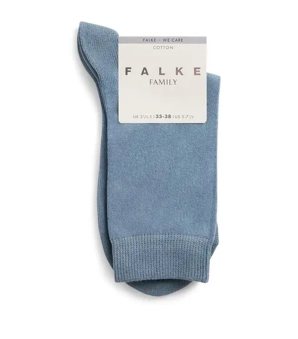 Falke Mid-calf Family Socks - Blue