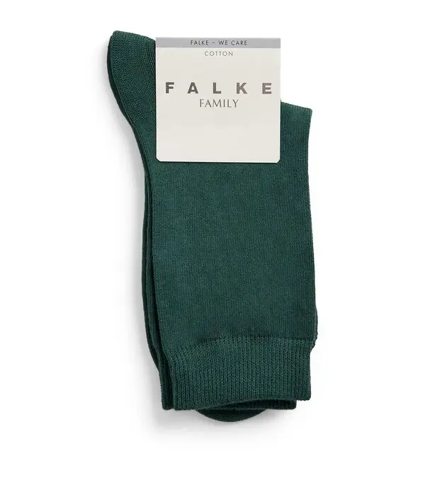Falke Mid-calf Family Socks - Green