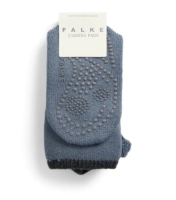 Falke Mid-calf Cuddle Pad Socks - Blue