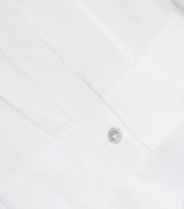 Tory Burch Stretch-cotton Bow Blouse