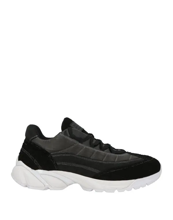 MAISON MARGIELA Low-top Sneakers In Suede And Technical Fabric